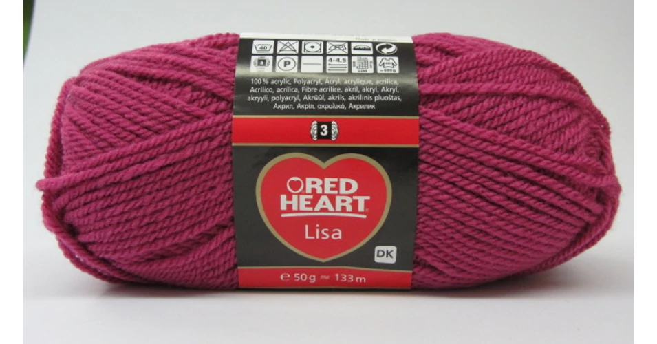 Red Heart Lisa fonal, rózsaszín frézia színű, színkód: 05690