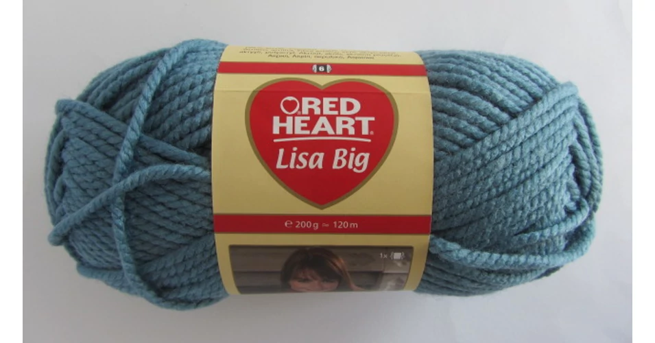 Red Heart Lisa Big fonal 200gr, farmerkékszínű,színkód: 00153